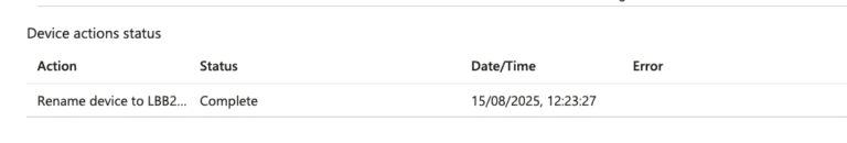 Intune device renaming using Power Automate - Move2Modern - Andy Jones